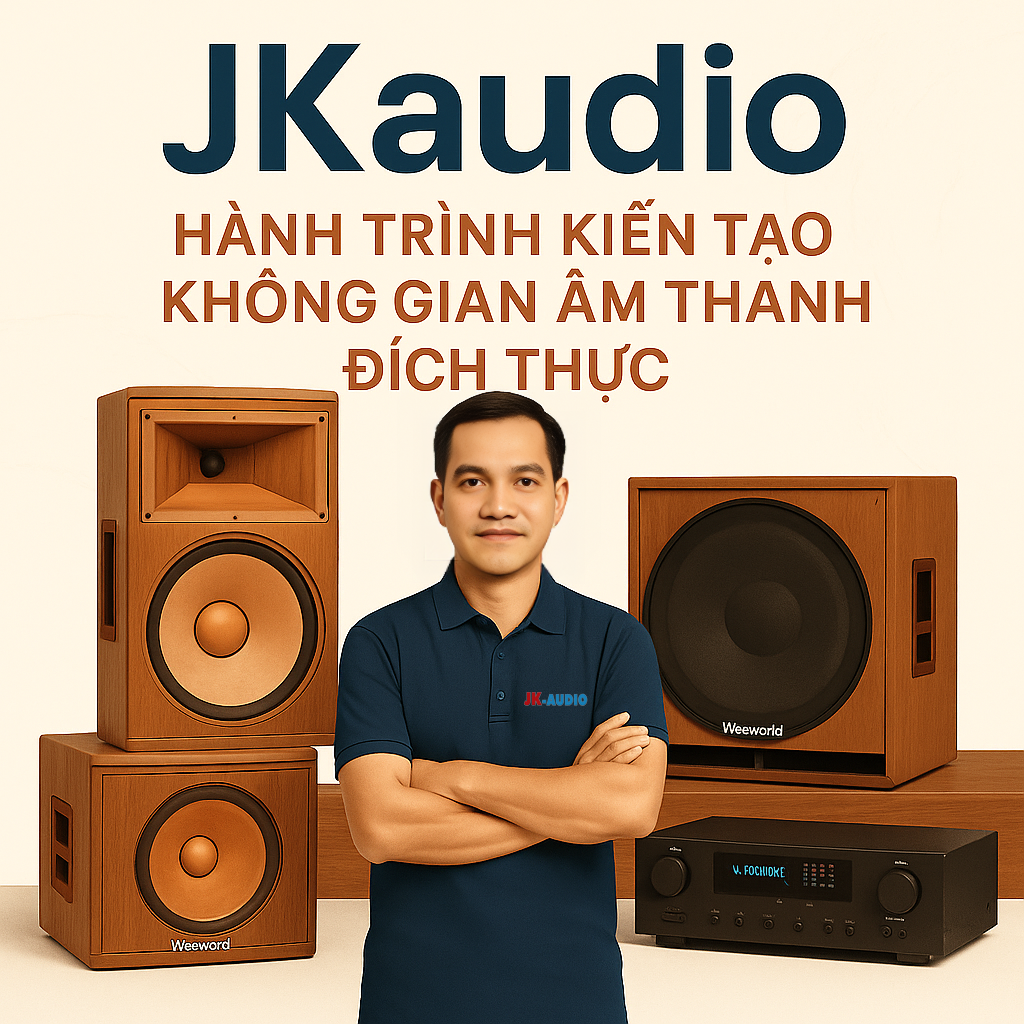JK Audio – Hành Trình Kiến Tạo Không Gian Âm Thanh Đích Thực